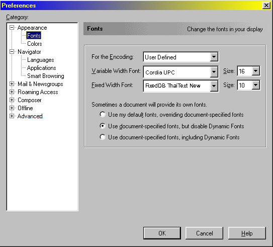 How To Set Font